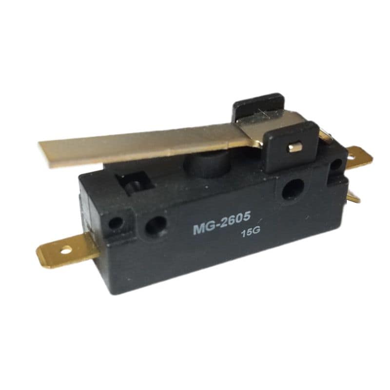 Microswitch 15A 250V MG-2605 Margirius brazo corto – COMPEL S.R.L.